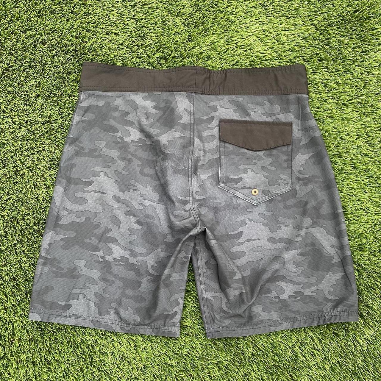 Allegiance Shorts/Swim Trunks Well worn, fading on... - Depop