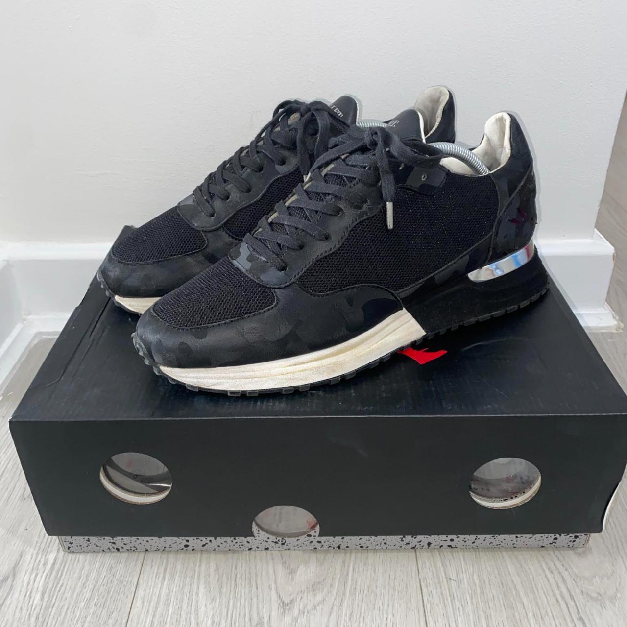 Mallet trainers UK10 Dark navy blue Camo print... - Depop