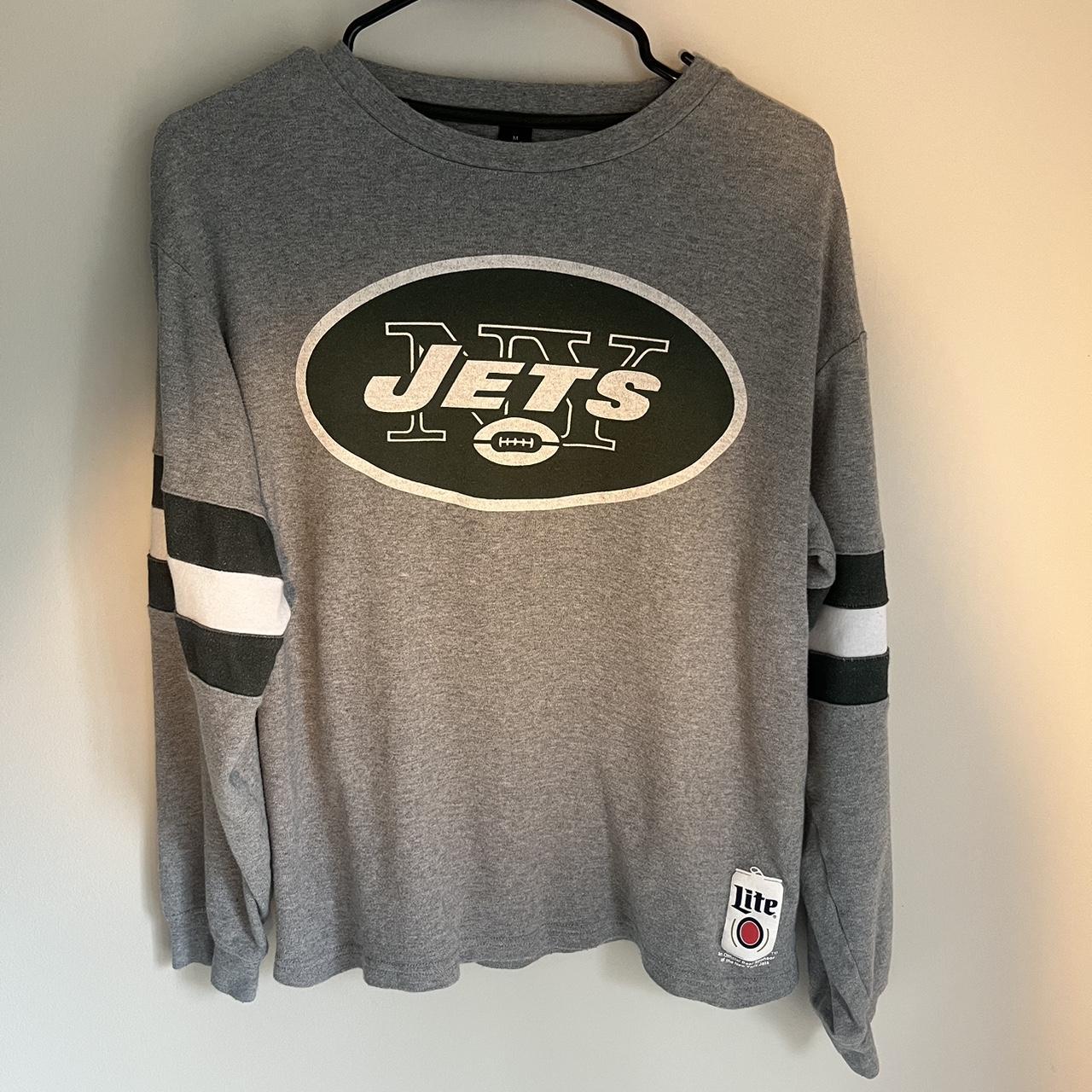 New York Jets / Miller Light Vintage Crewneck In... - Depop