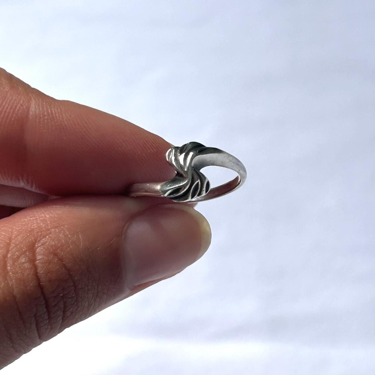 vintage 925 sterling silver abstract/avant garde... - Depop