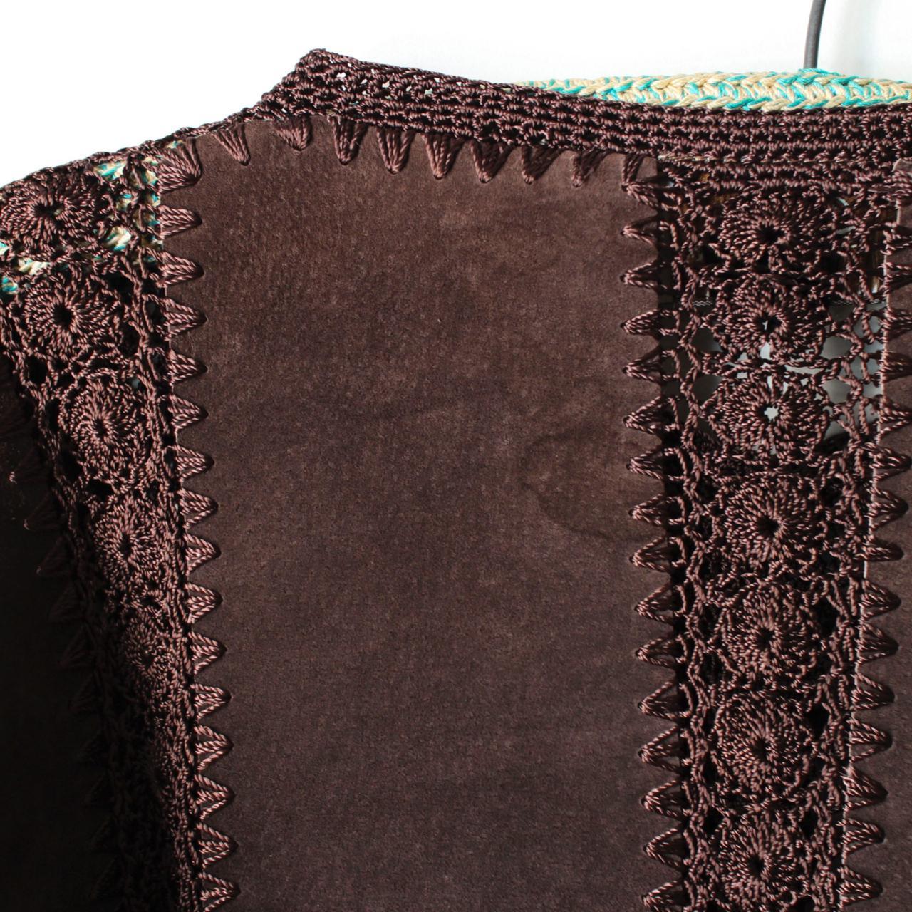 70s 80s Scully brown leather jacket Intricate... - Depop