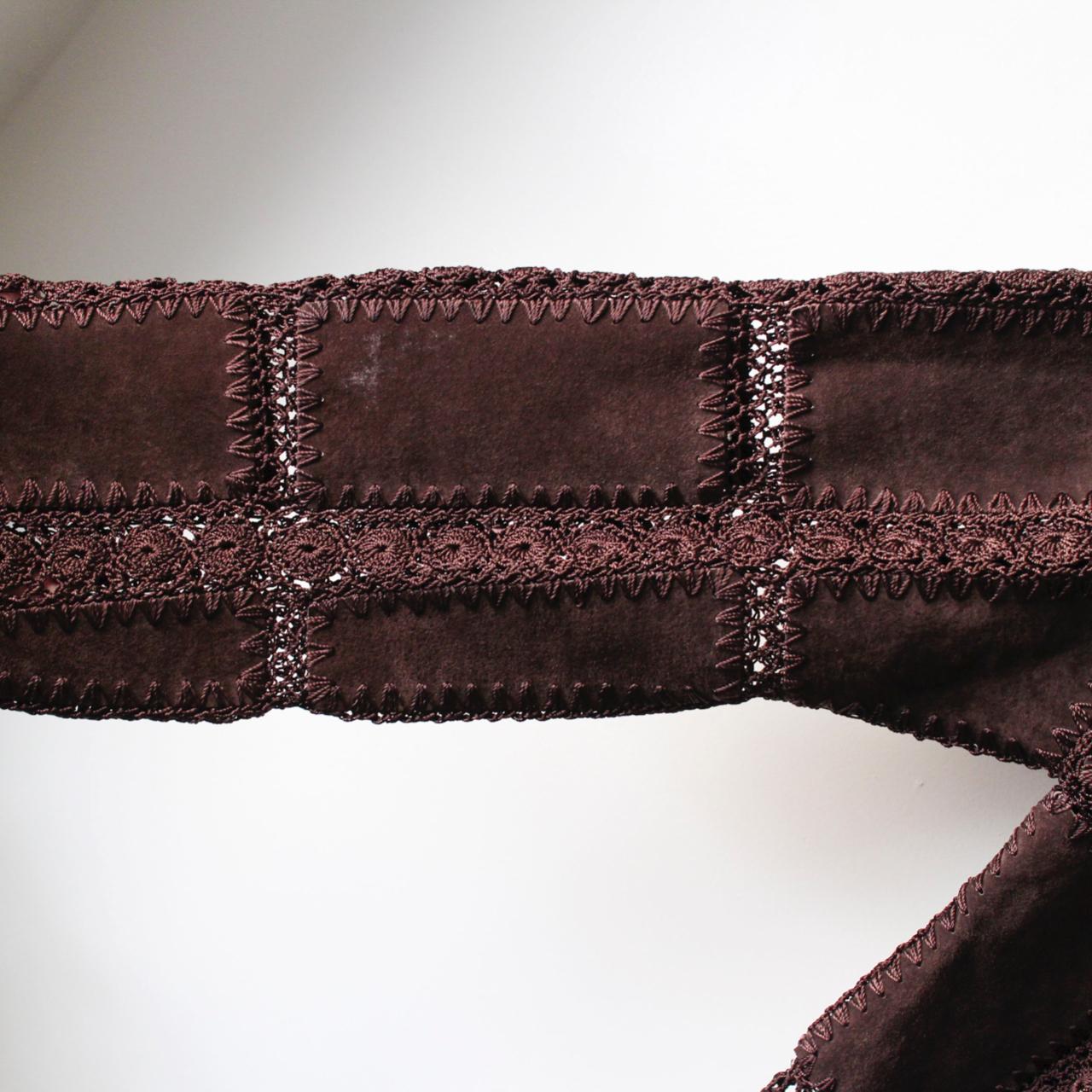 70s 80s Scully brown leather jacket Intricate... - Depop