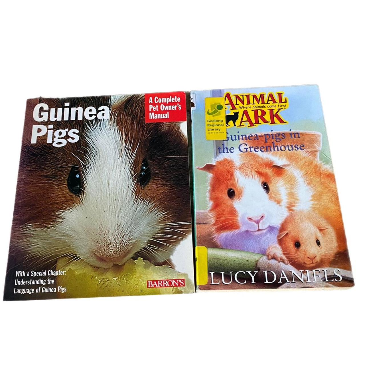 Set of 2 Guinea pig books 🐽. One is an ex library... - Depop