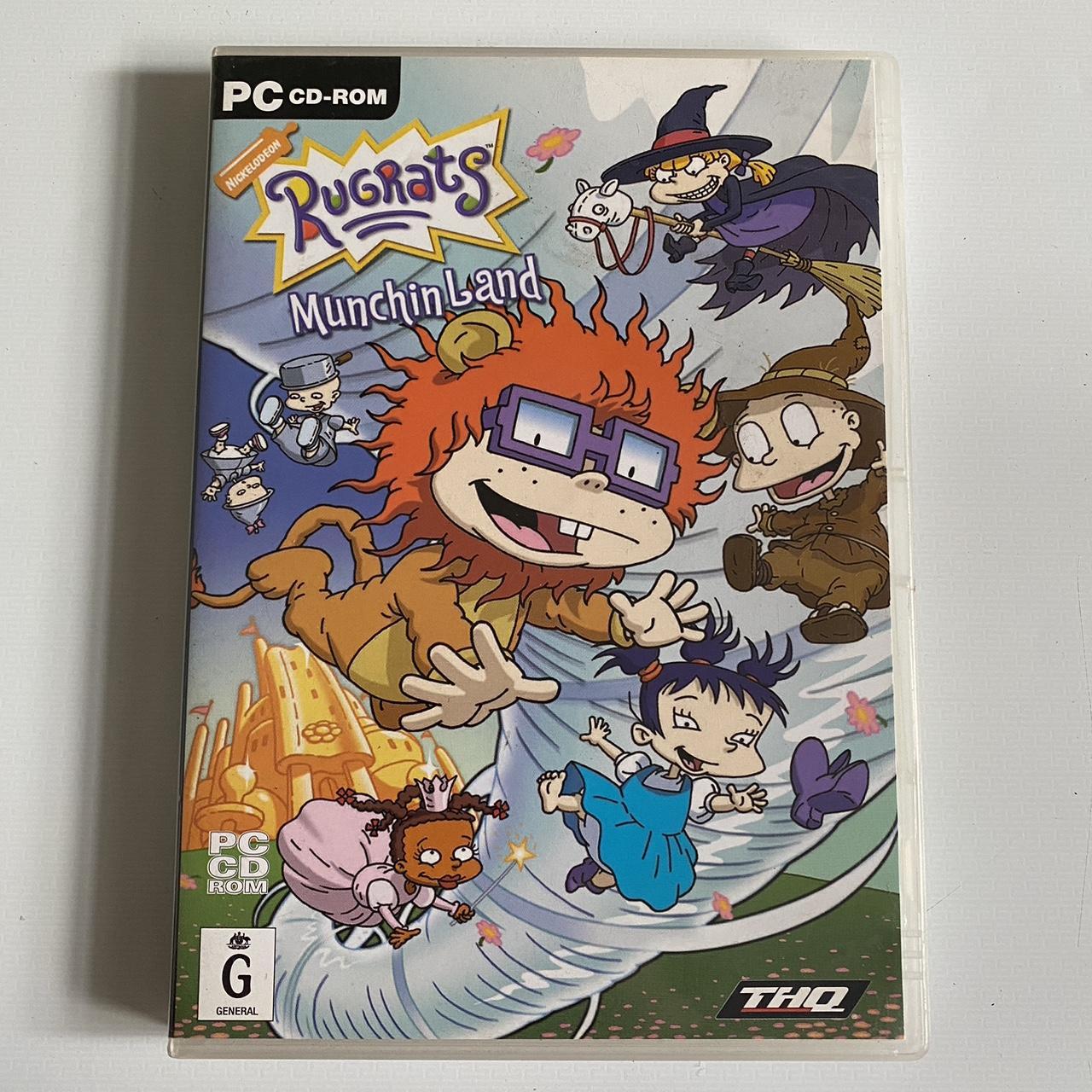 Rugrats pc game Munchin land 🧡. In good condition.... - Depop