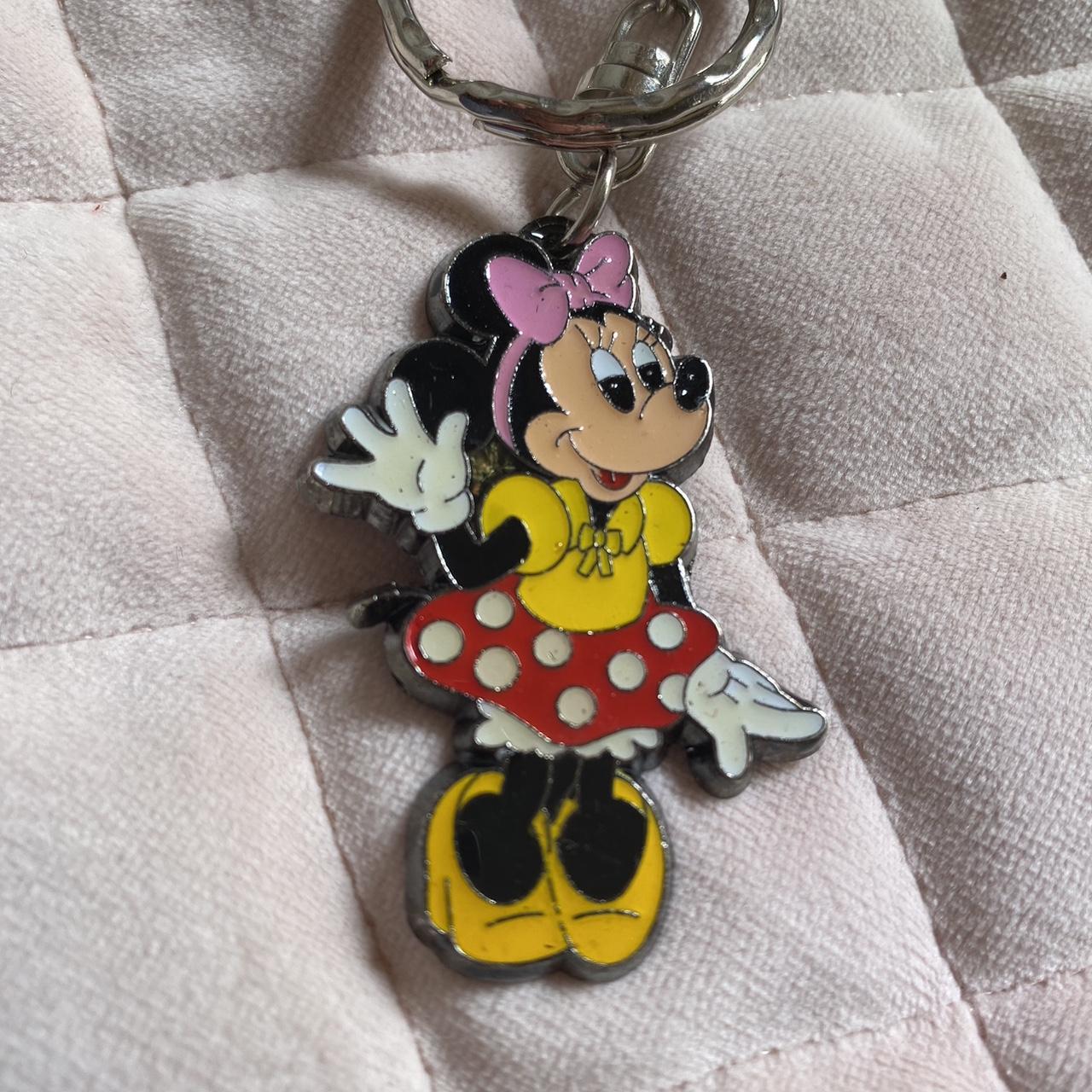 Retro from the 90’s Minnie Mouse keyring 🎀. Metal... - Depop