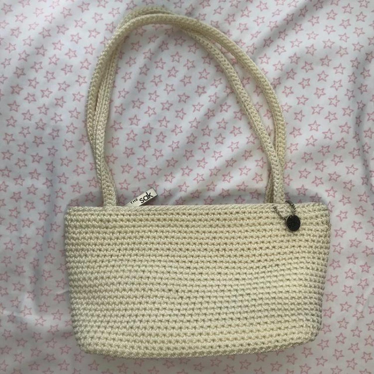 Small Cream Shoulder Bag Brand is thesak. A cream... - Depop