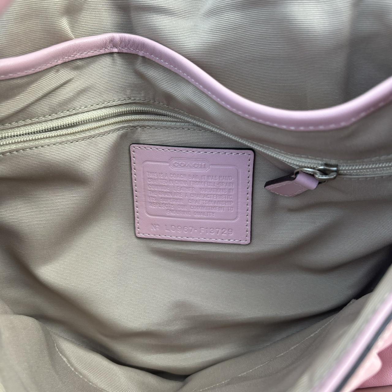 Pink coach boho bag Has some scratches as shown ,... - Depop