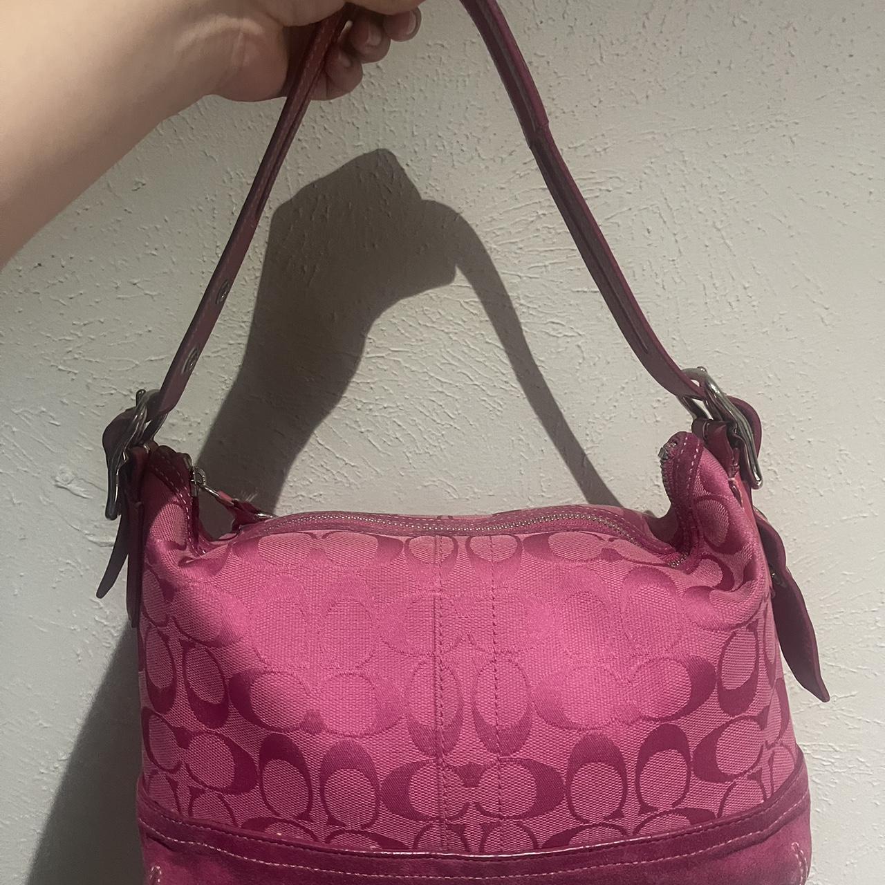 COACH SIGNATURE SOFT E/W DUFFLE BAG #9363... - Depop