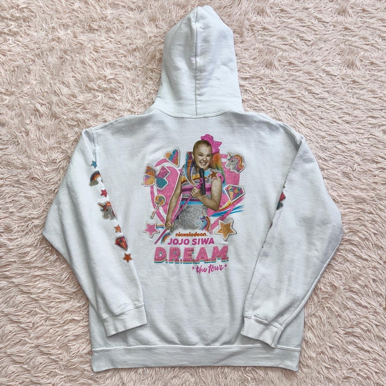 Nickelodeon Jojo Siwa DREAM Tour Hoodie Perfect for... - Depop