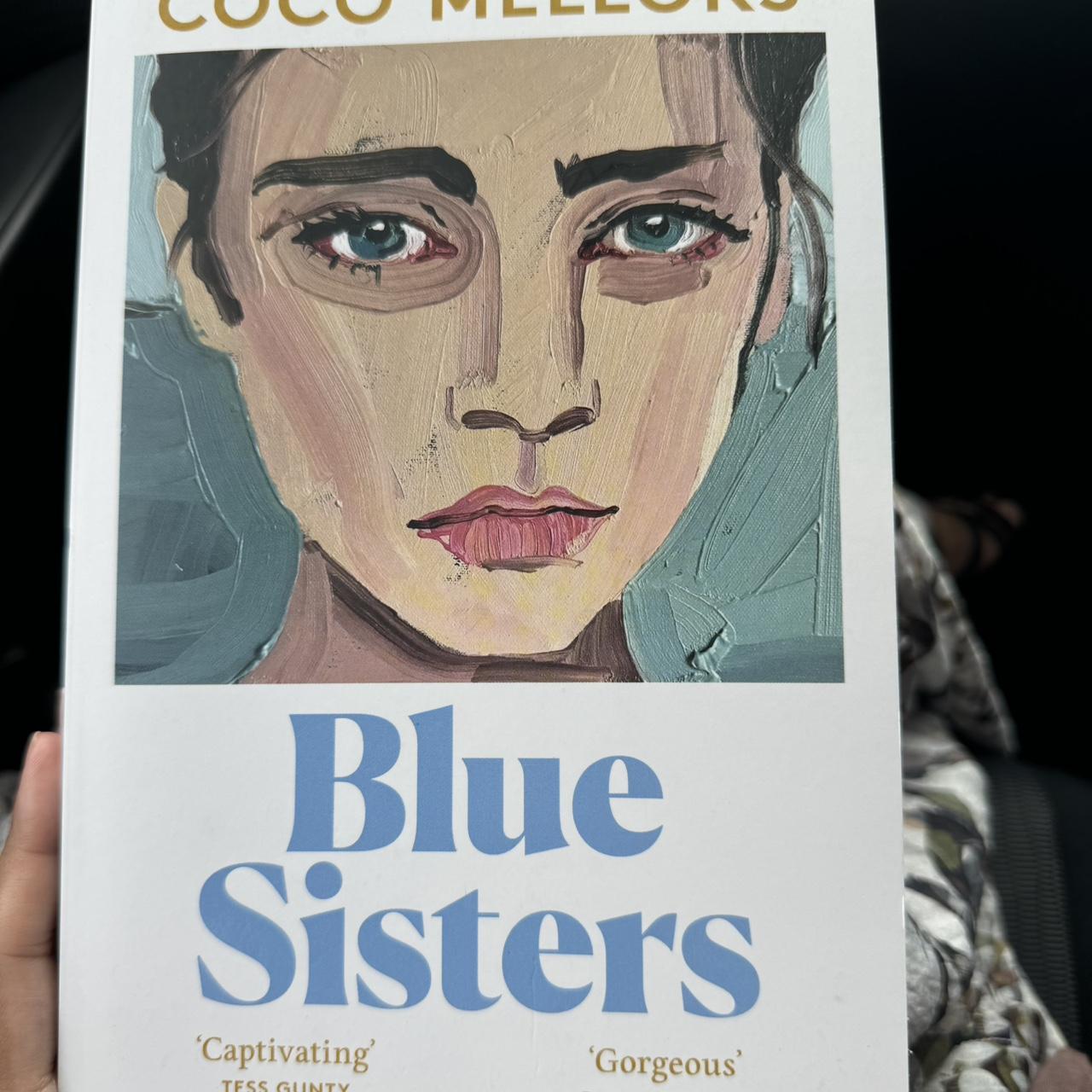 MOVING SALE Blue Sisters by Coco Mellors Book has... - Depop
