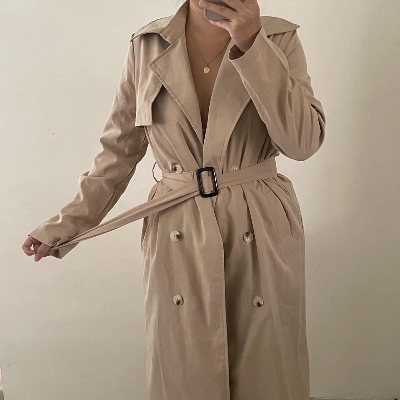 Women's Tan Coat | Depop