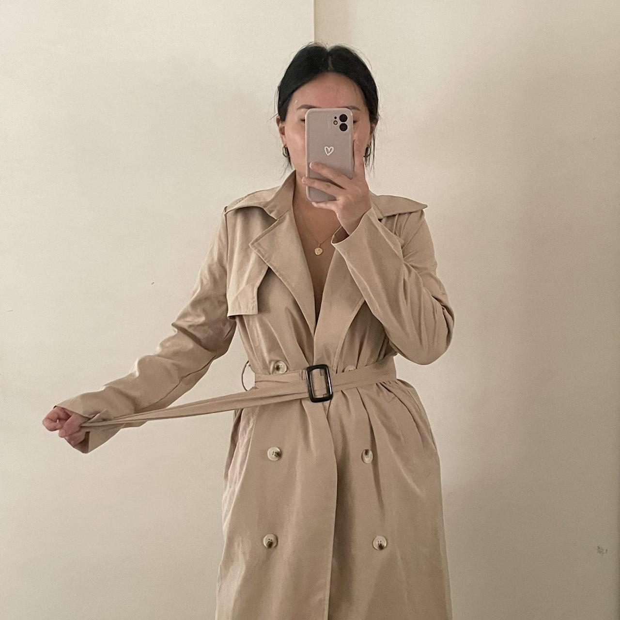 Women's Tan Coat | Depop