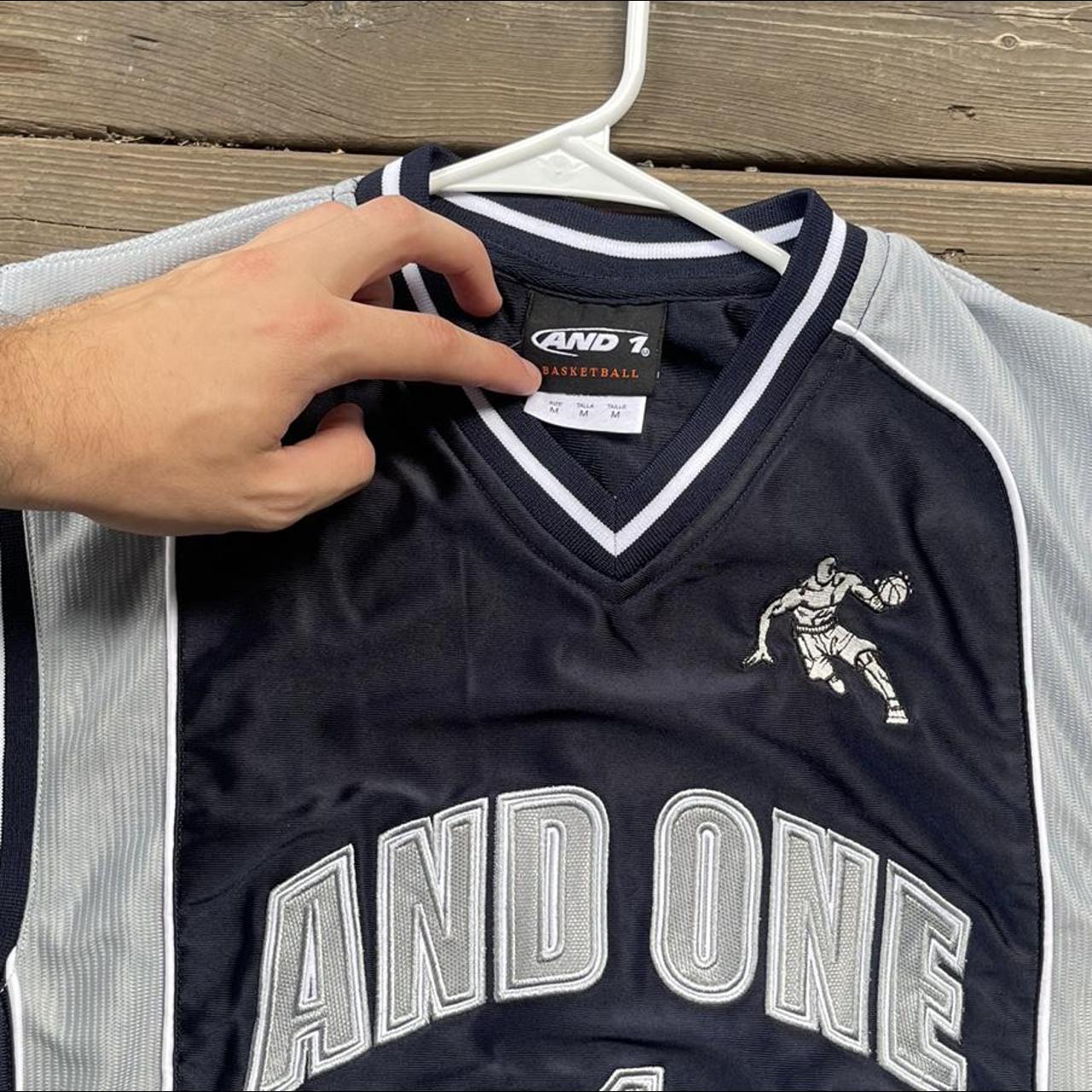 Y2K And-1 Basketball Jersey - Tagged M, 20” x... - Depop