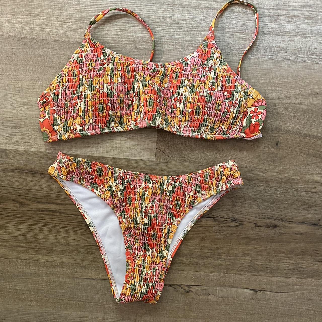 Brand new shein swim suit Size small but fits more... - Depop