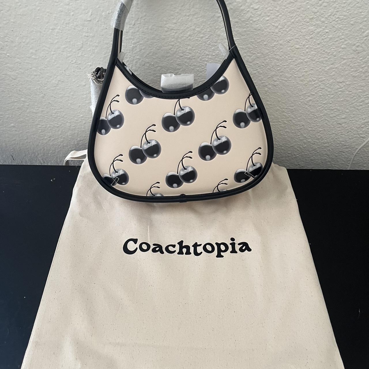 Coachtopia Ergo Black Cherry Bag, NWT and dust... - Depop