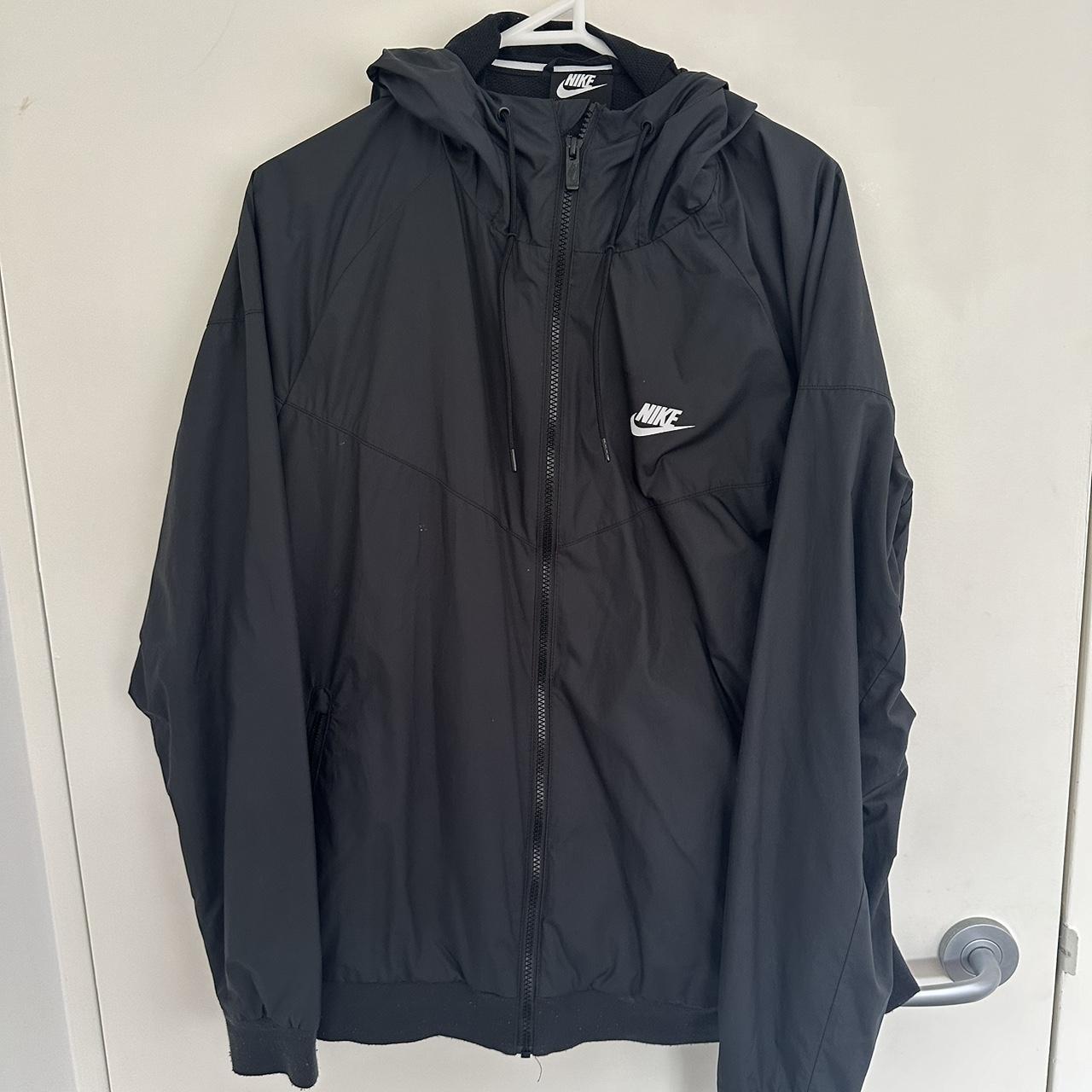 Nike rain jacket - Depop