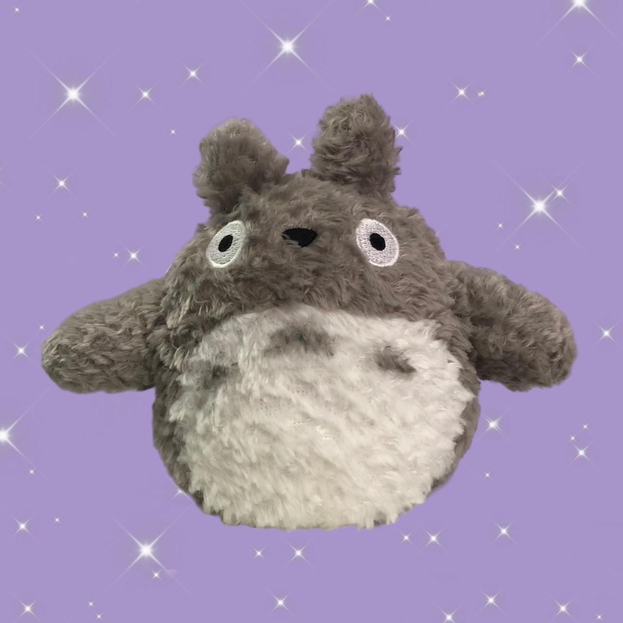 My Neighbor Totoro mini plush 🤍 Stands at about 5... - Depop