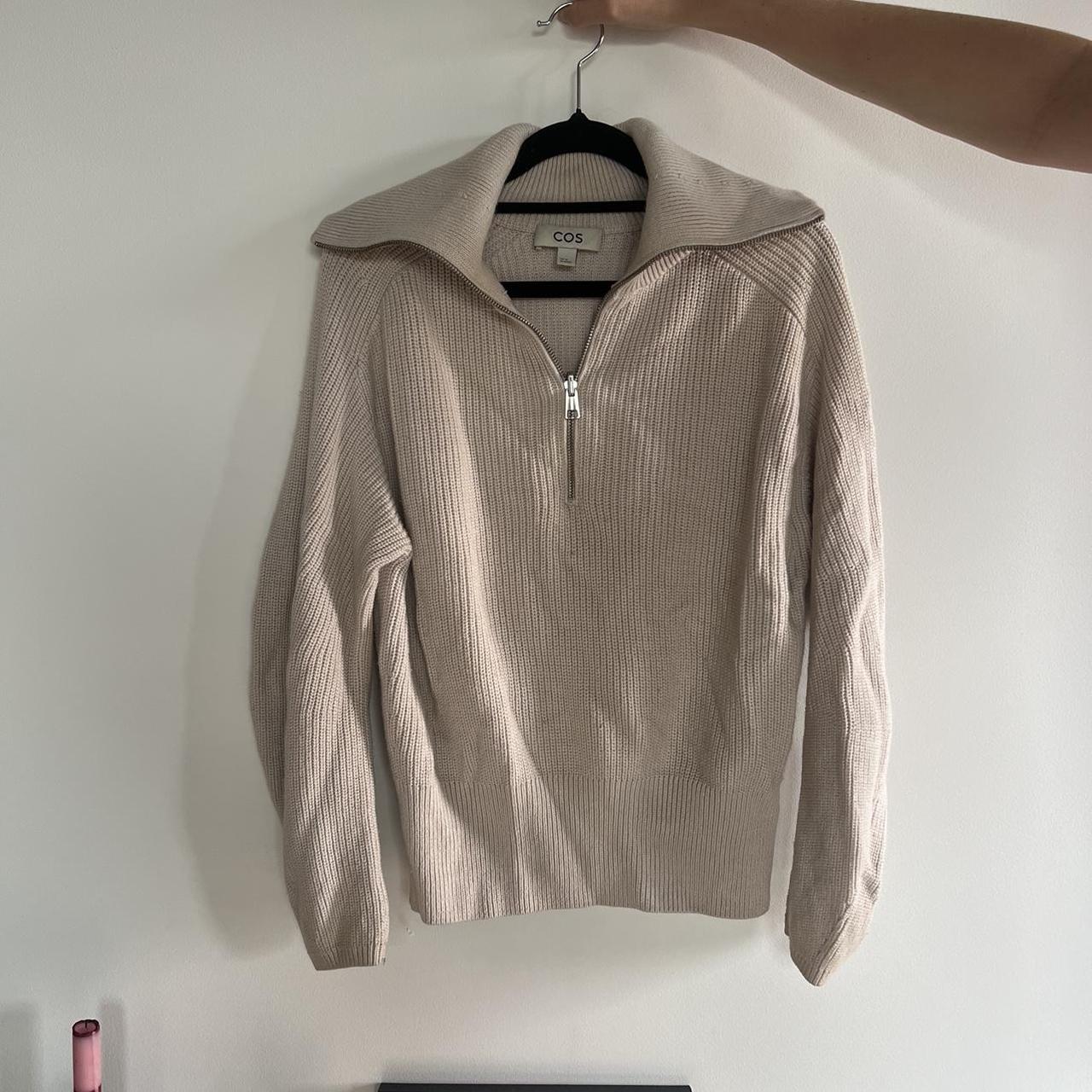 Cos XS Knitwear. Front zip detail. - Depop
