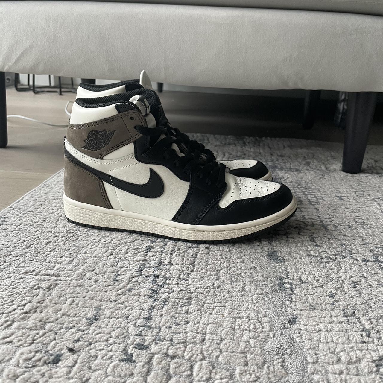 Nike Mocha Retro Jordan 1s Used but Good... - Depop