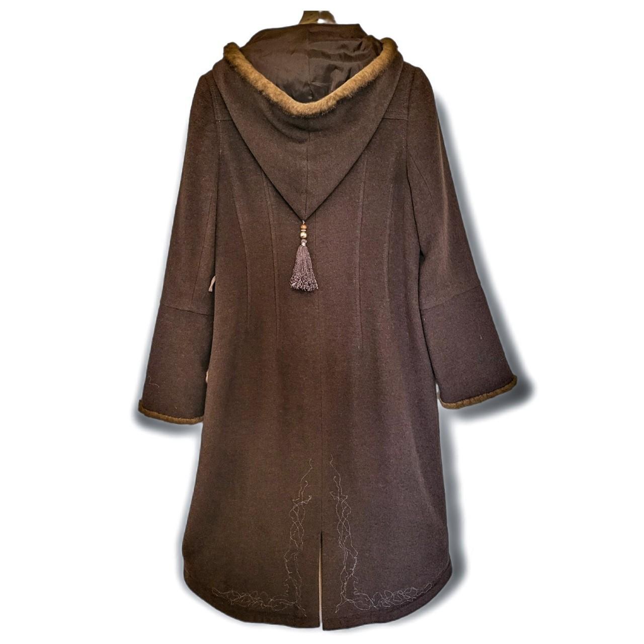 The most gorgeous fairy jacket in chocolate brown... - Depop