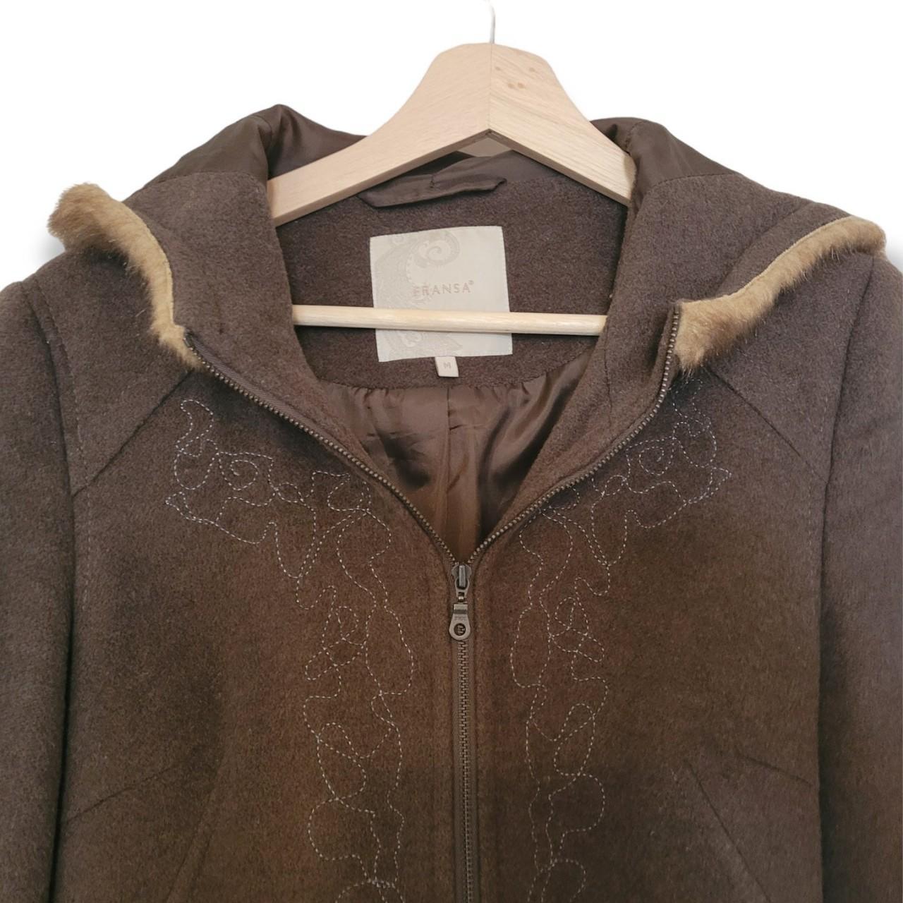 The most gorgeous fairy jacket in chocolate brown... - Depop