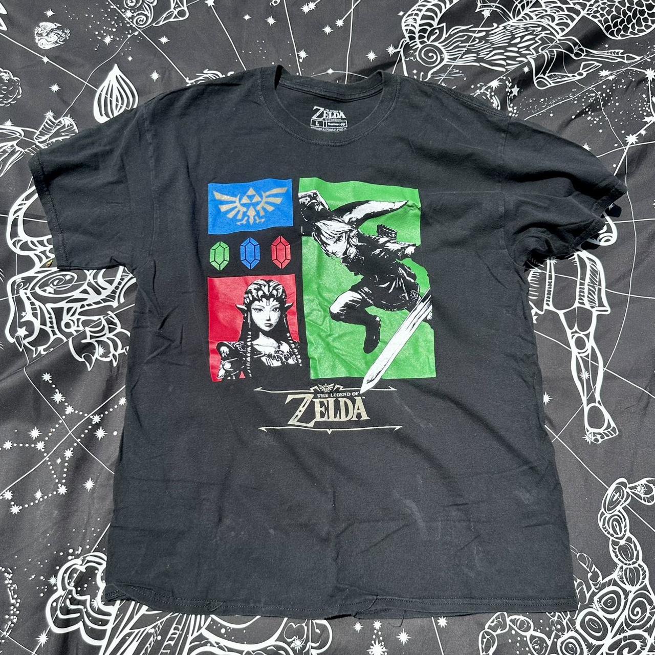 Nintendo Men's Black T-shirt | Depop