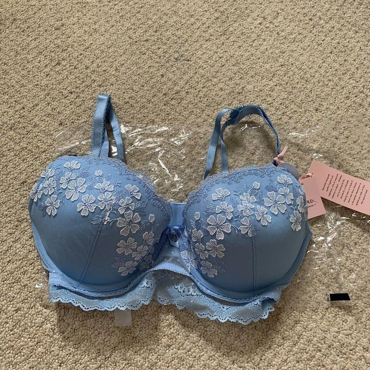 Boux Avenue 34E Maybelle padded plunge bra light... - Depop