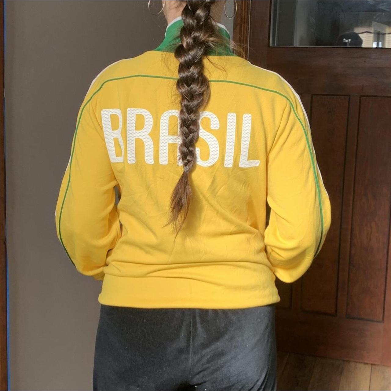 Vintage Nike brasil track jacket Marks in 6th and... - Depop