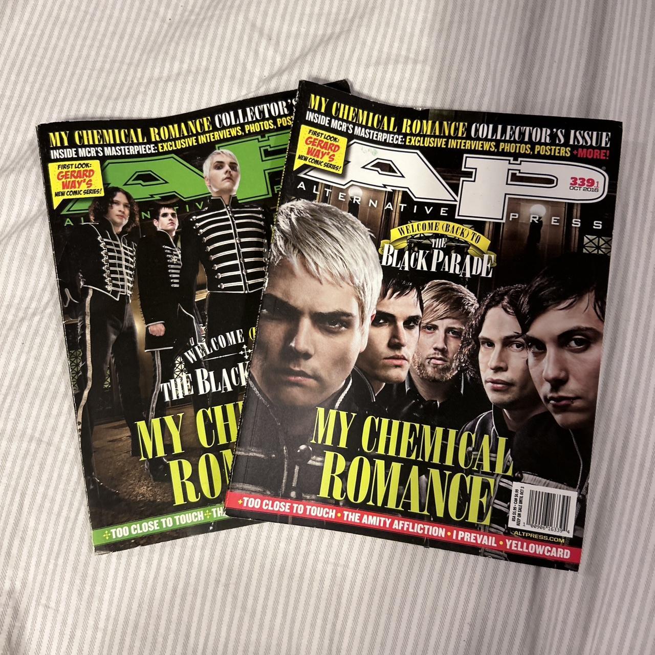 My chemical romance AP magazines bought in 2017 or... - Depop