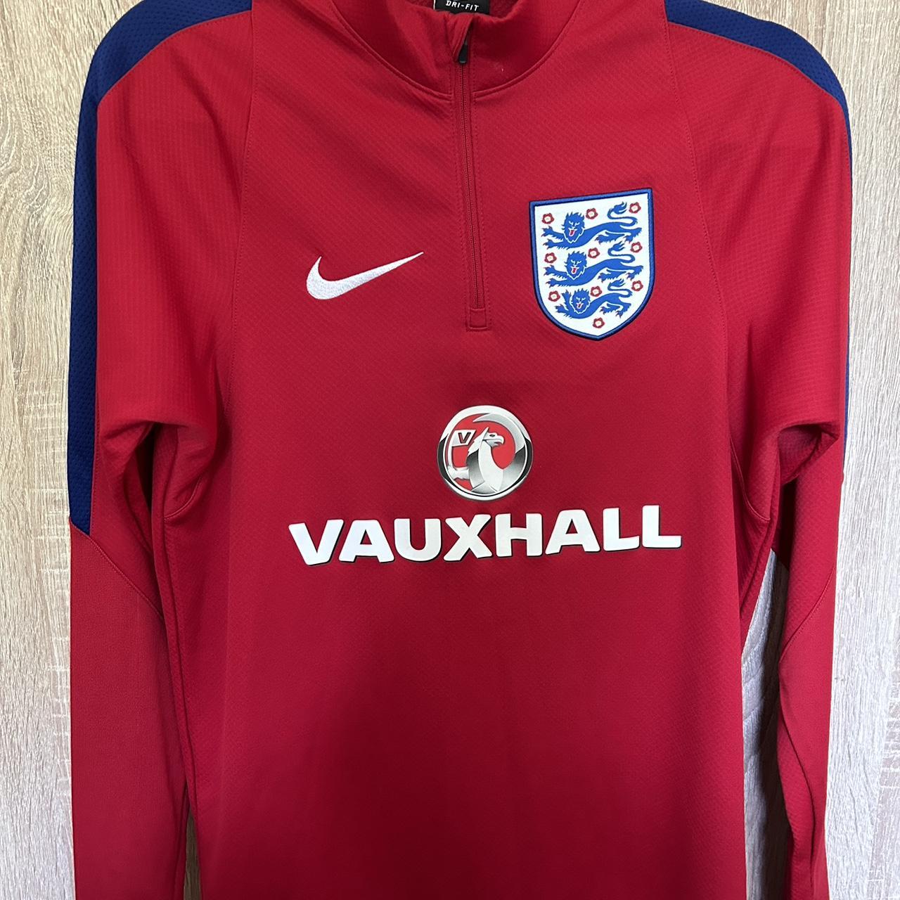 ENGLAND 2016/17 Nike Dri-Fit Football Training Top... - Depop