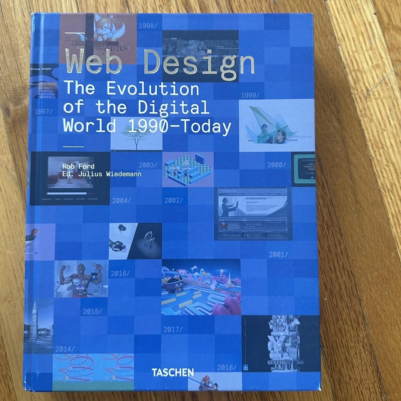 Taschen “Web Design” big book Awesome home/office... - Depop