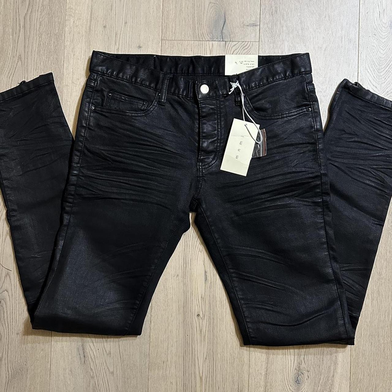 MNML M44 Stretch Denim in Black Size 32 Dead... - Depop