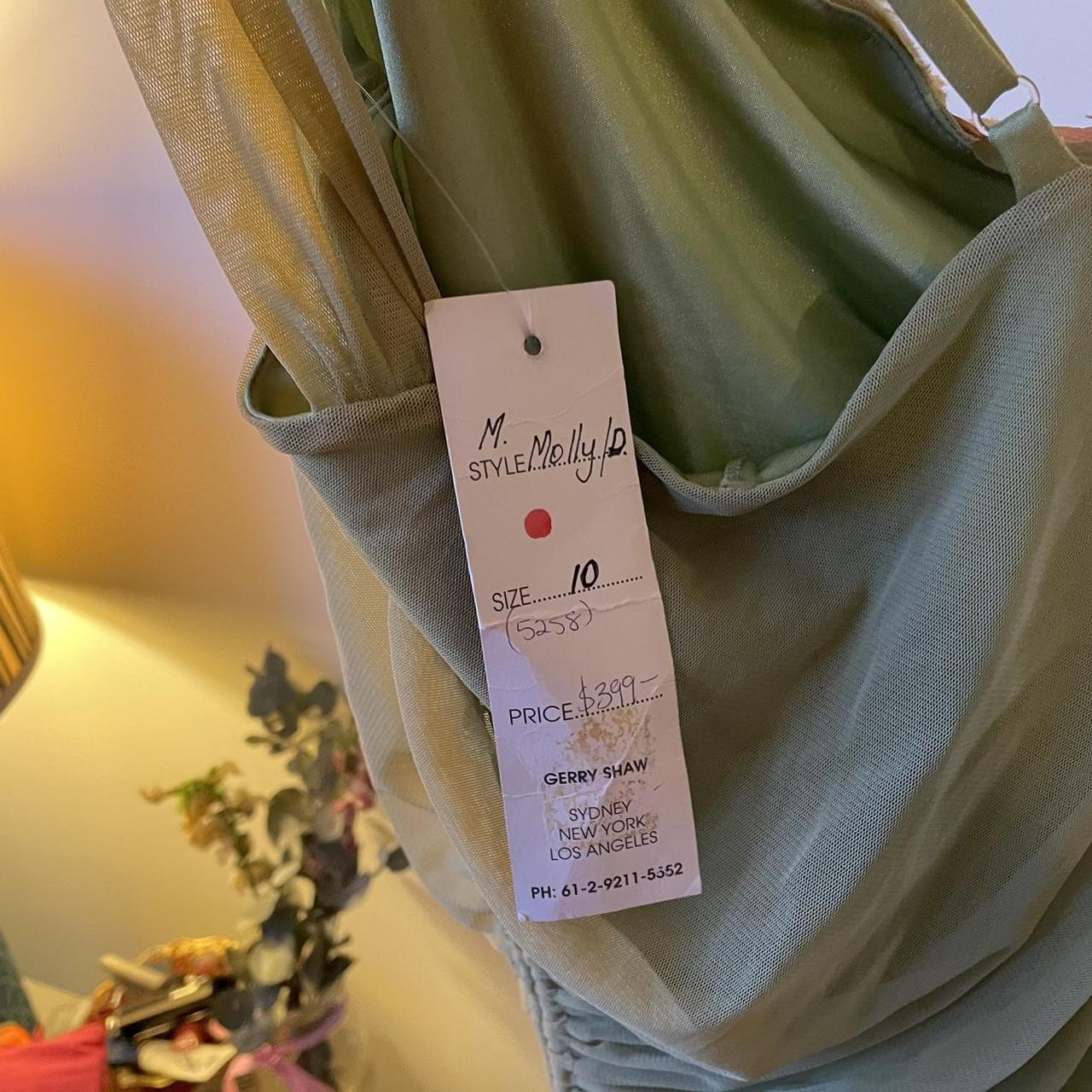 incredible with tags gerry shaw mesh dress label... - Depop