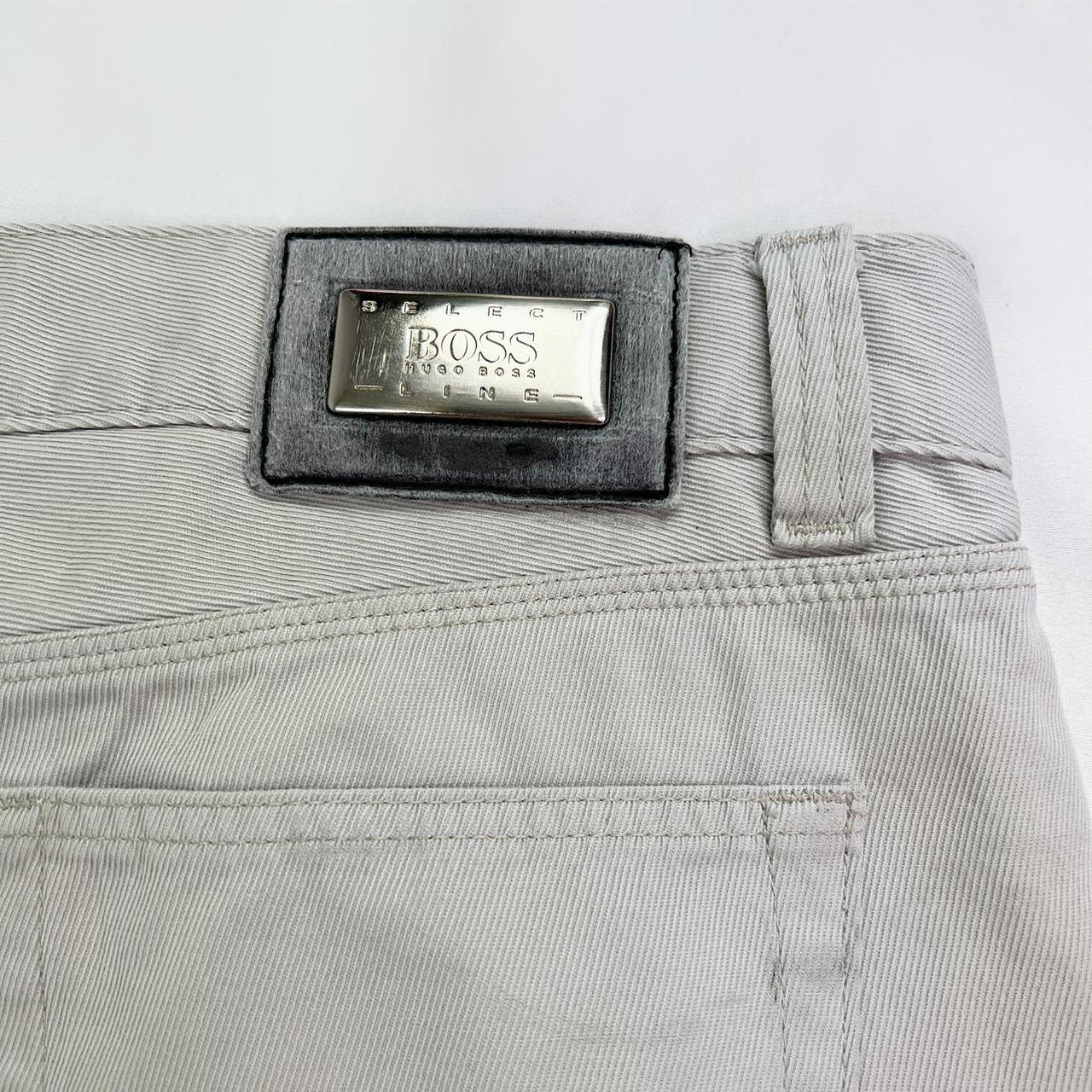 VINTAGE HUGO BOSS PANTS Relaxed, straight fit in a... - Depop