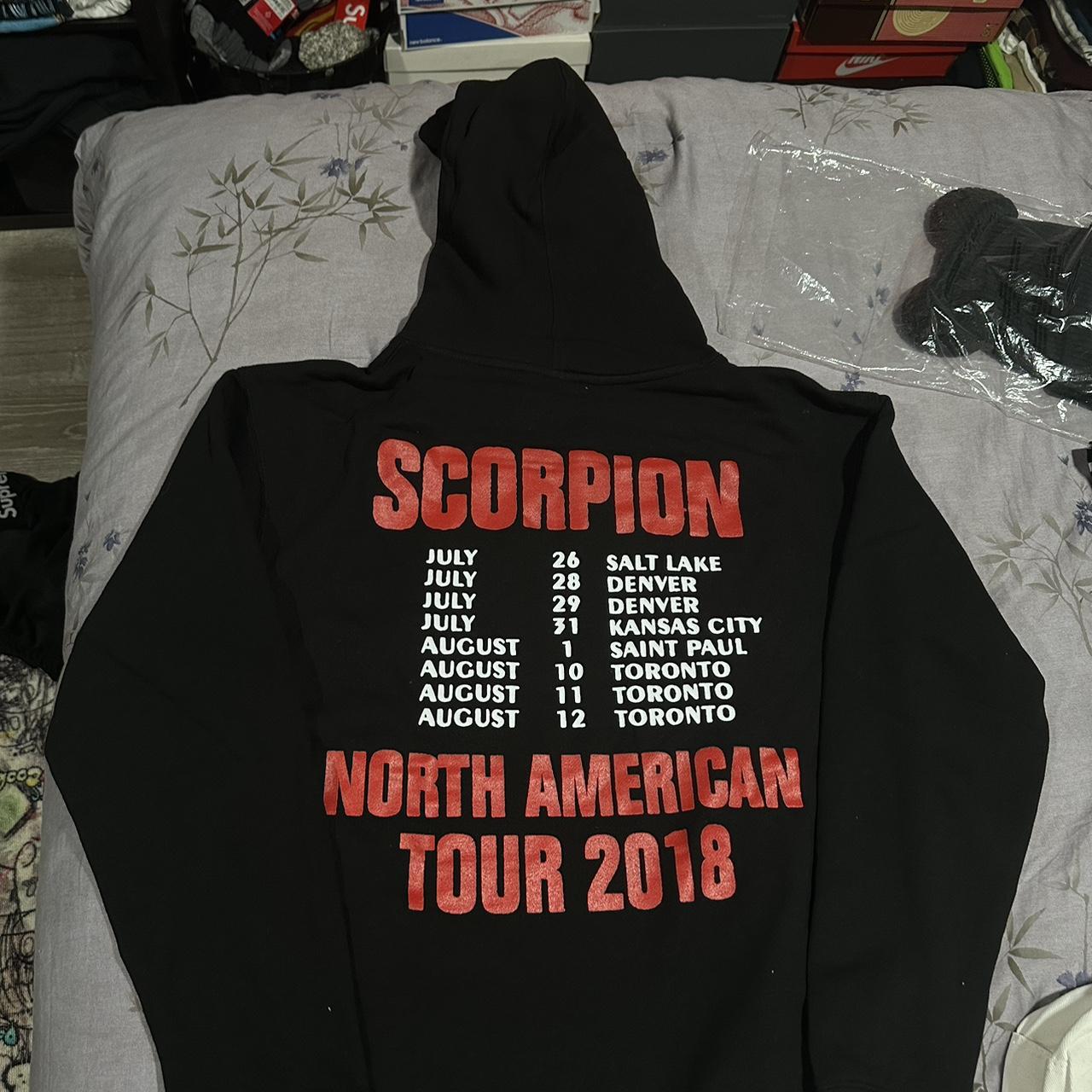 Drake Scorpion Tour hoodie Size medium Never worn... - Depop