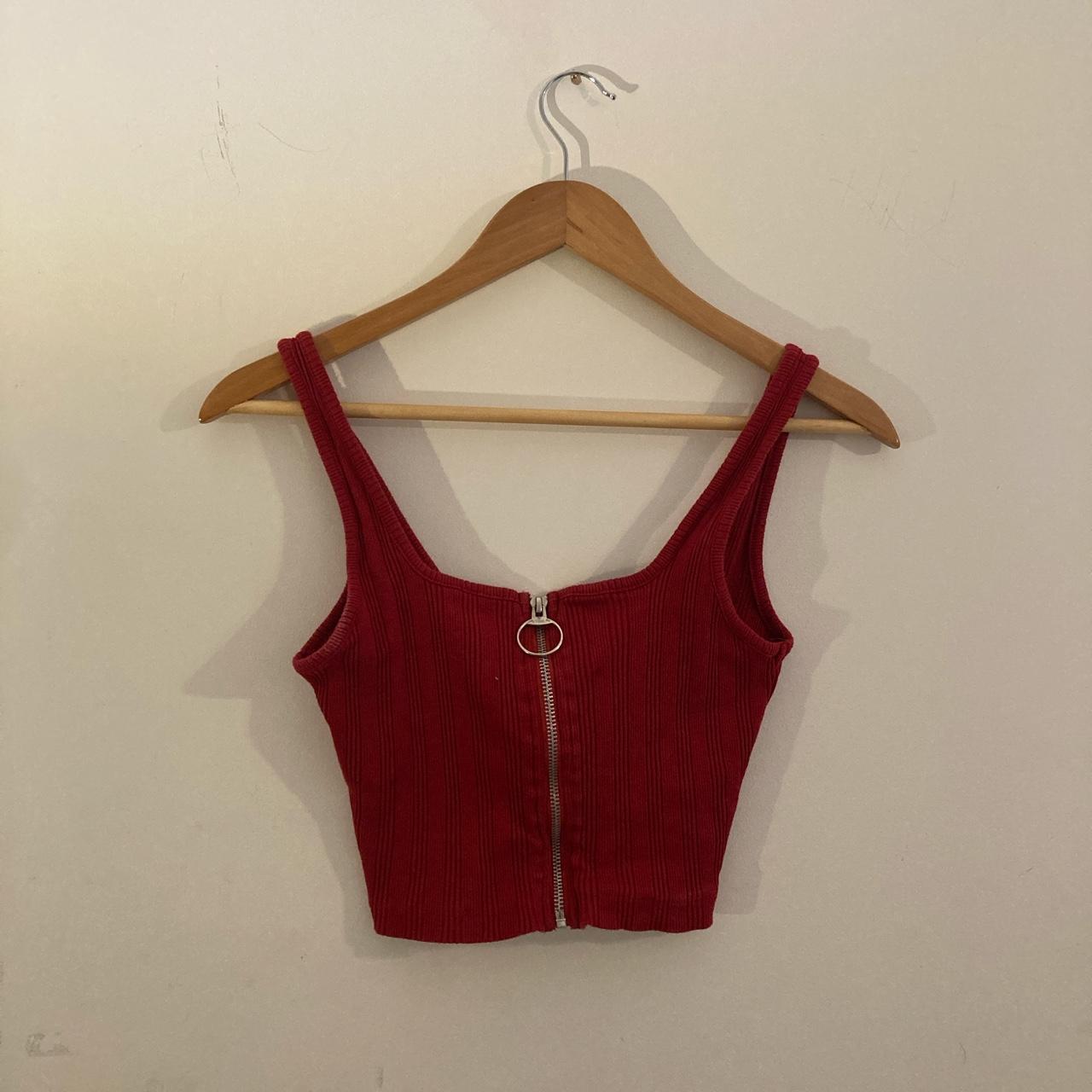 Women's Red Vest | Depop
