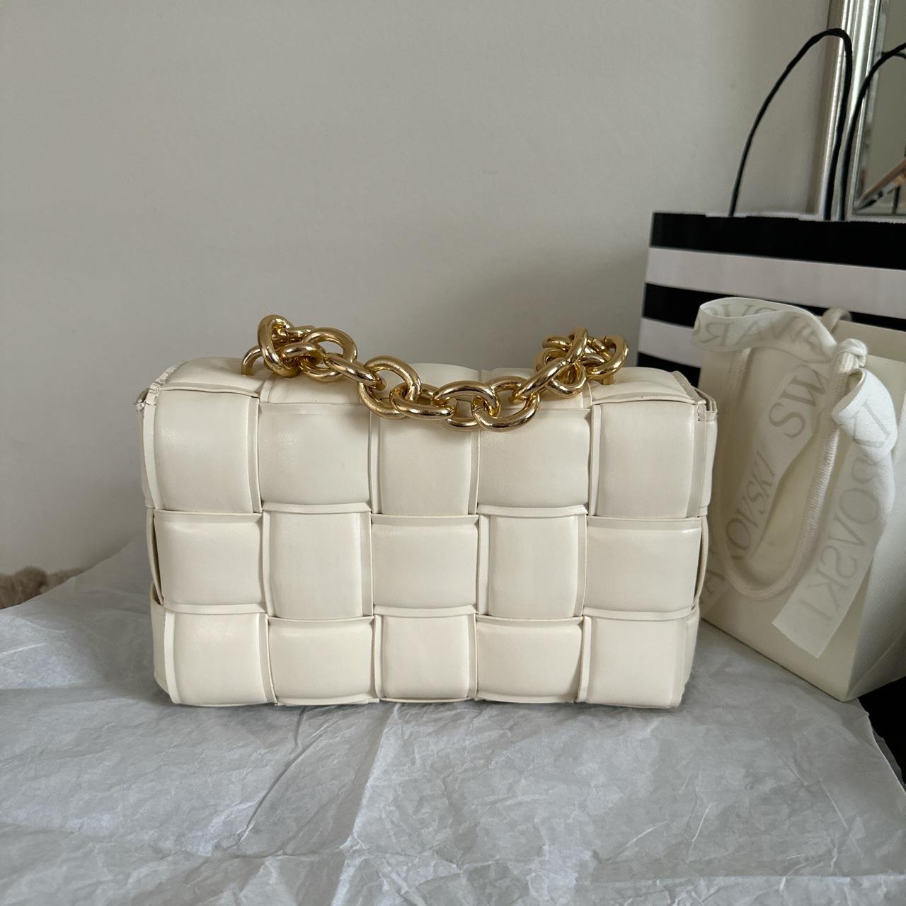 Ego Official JACKSON CHAIN DETAIL QUILTED SHOULDER... - Depop