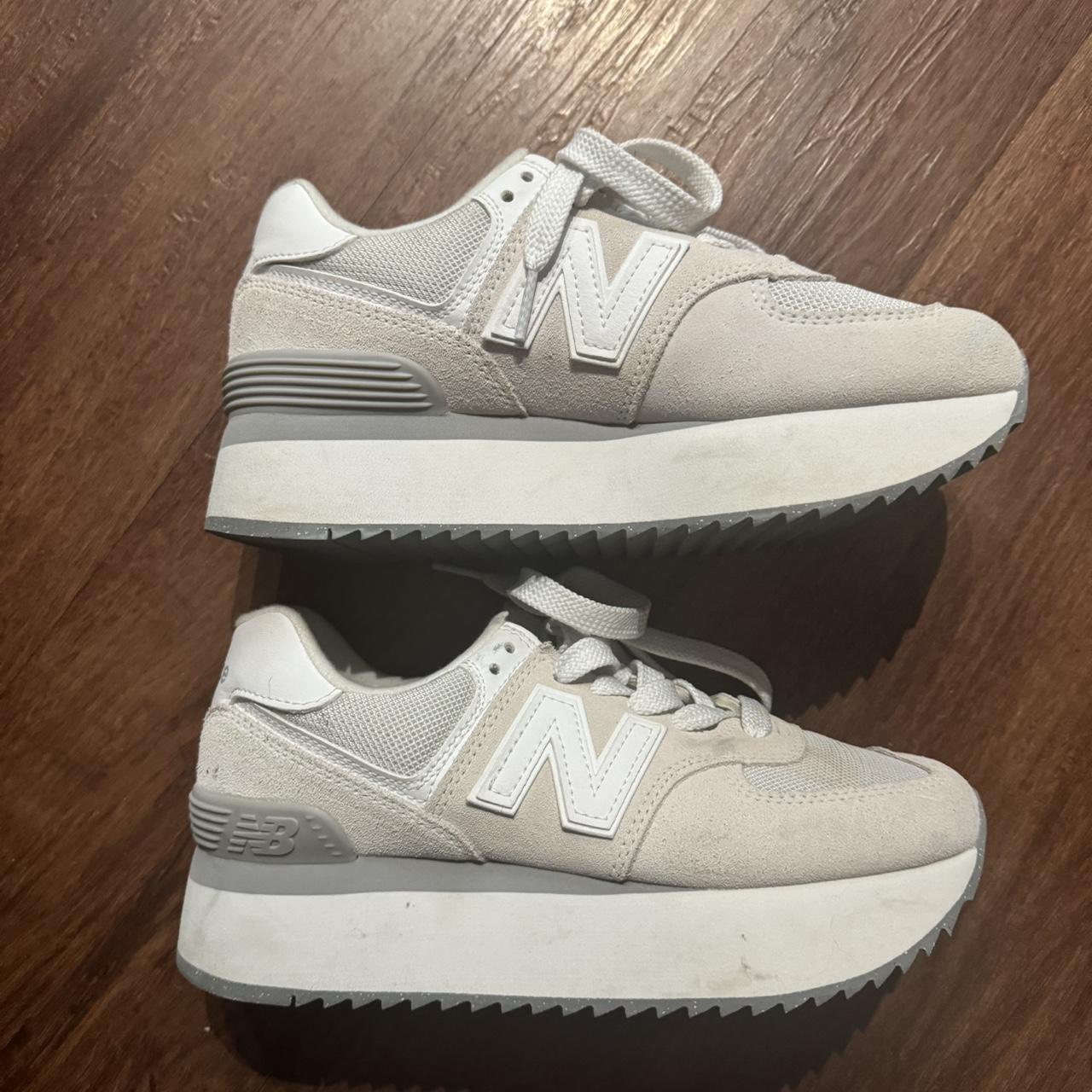 New balance platform sneakers runners - women’s 7 -... - Depop