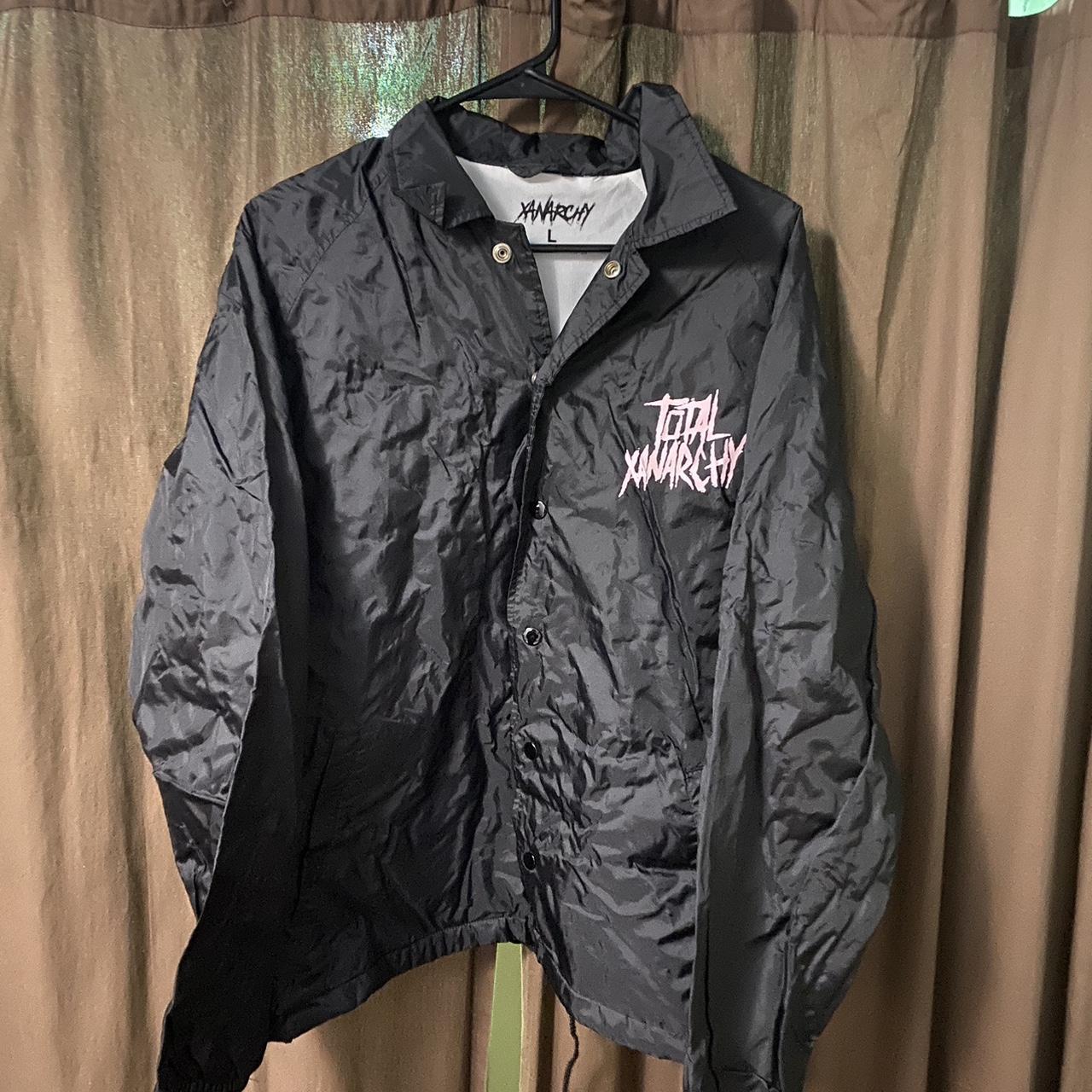 Lil xan Diego total xanarchy size large windbreaker... - Depop