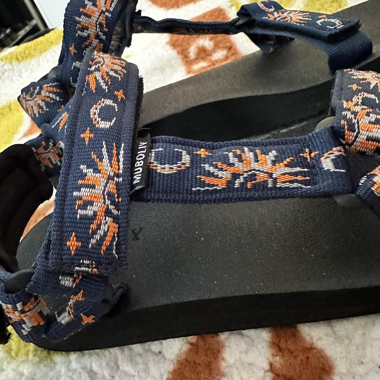 whimsygoth celestial sandals :-) size 7, very... - Depop