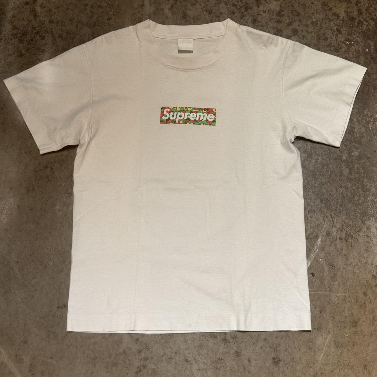 Vintage Supreme x Bape Box Logo | Depop