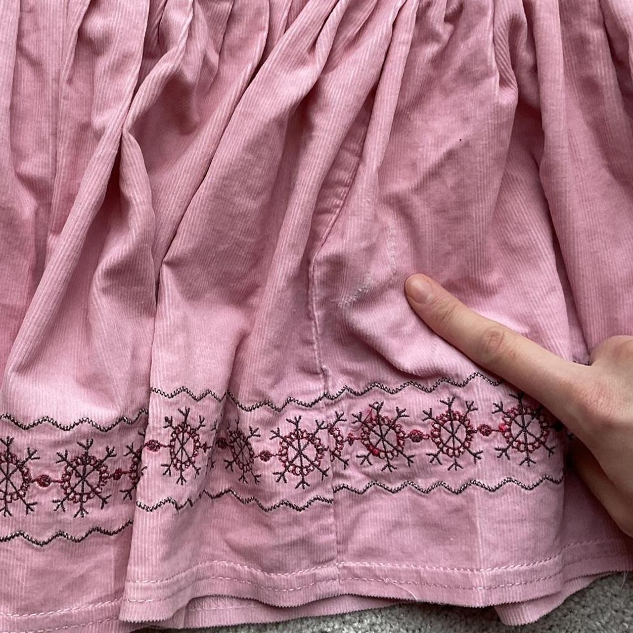 Hooch pink corduroy rara skirt. Details include... - Depop