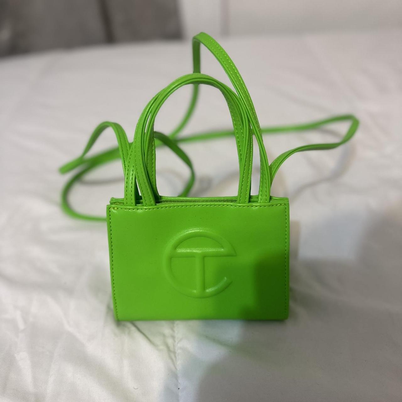 Small highlighter green Telfar - Depop