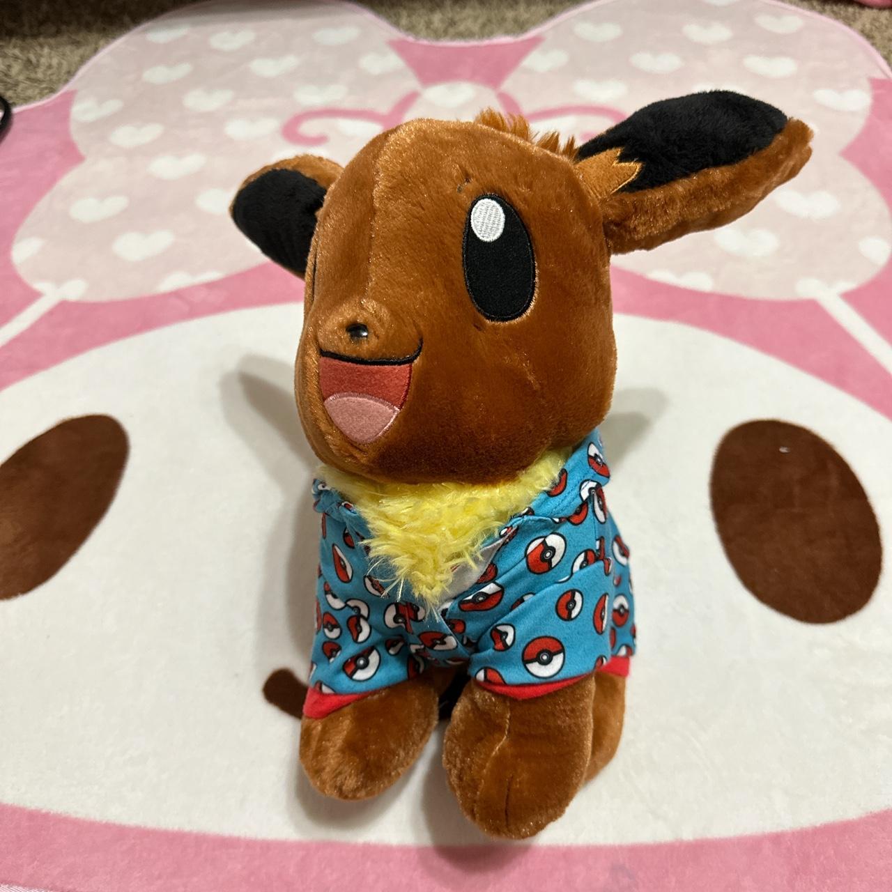 Pokémon Burgundy and Blue Stuffed-animals | Depop