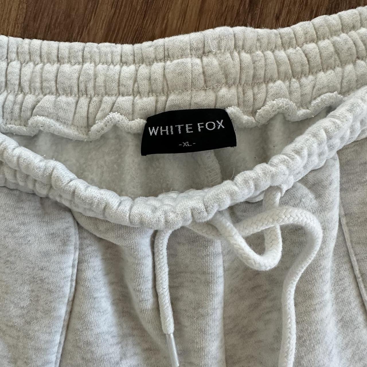 White fox volume shorts in size XL Selling for my... - Depop