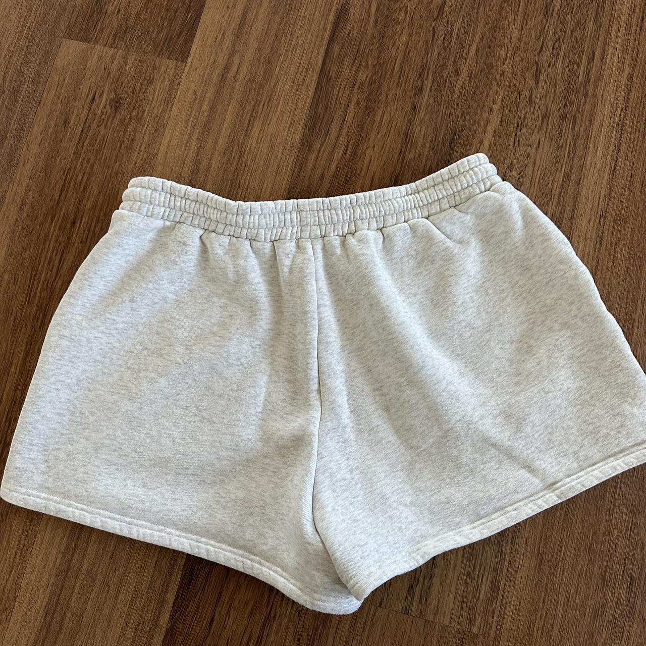 White fox volume shorts in size XL Selling for my... - Depop