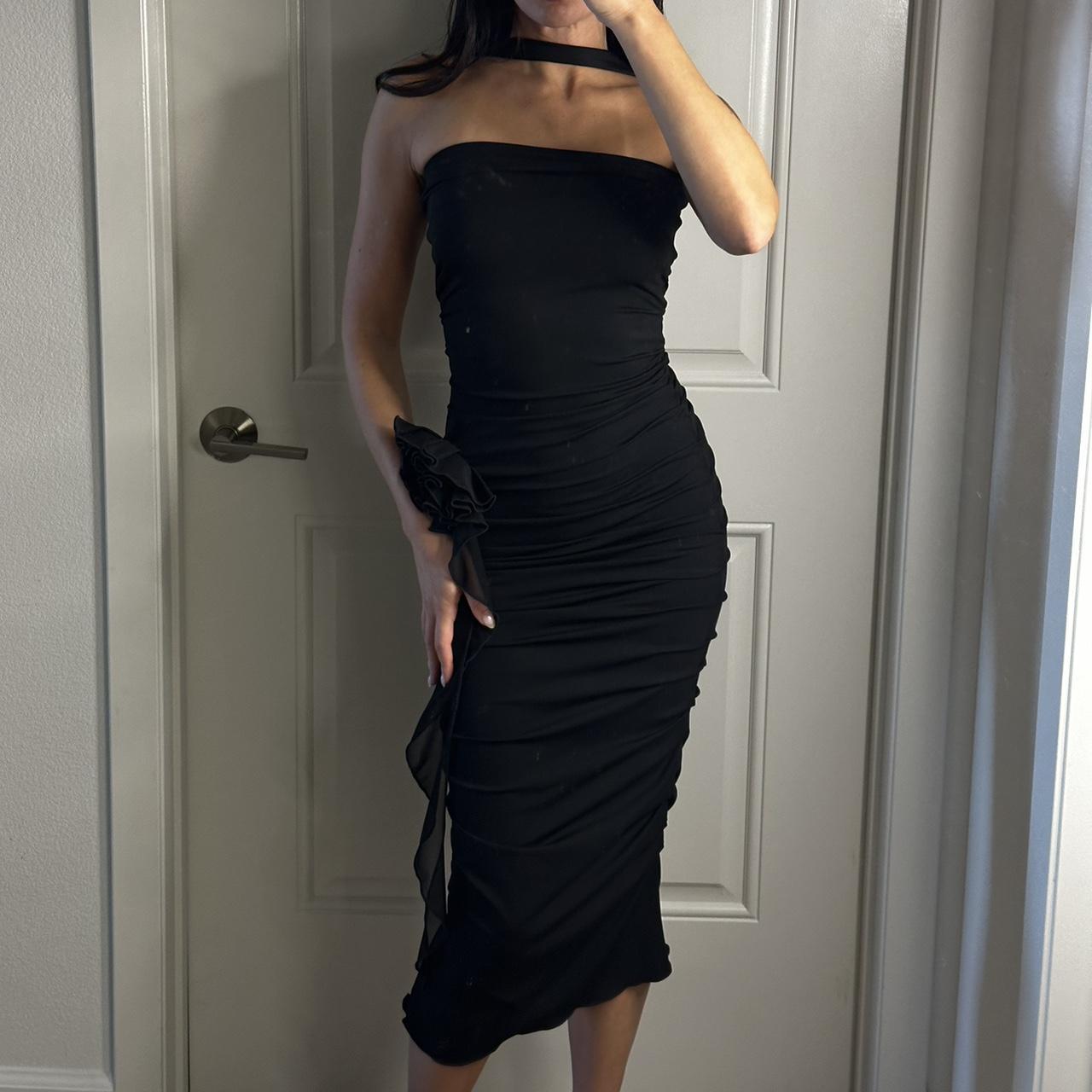 FANCÌ CLUB Black “The Red Horse” Midi Like New.... | Depop