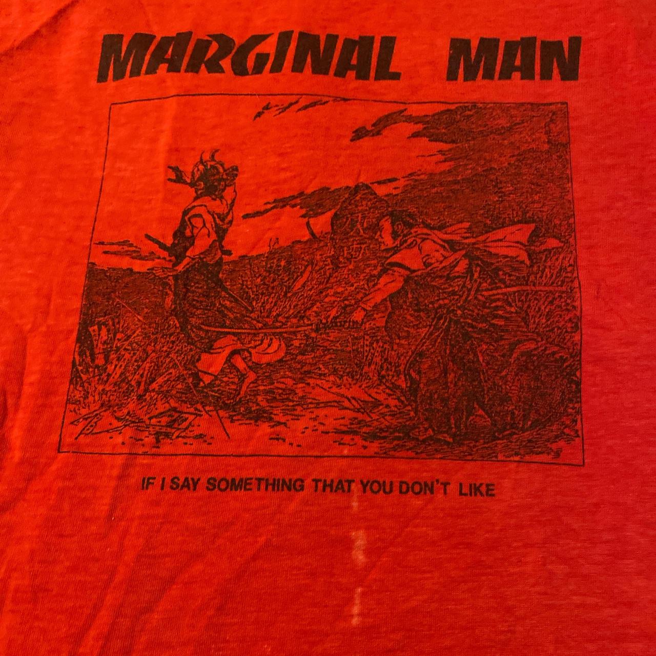 Marginal Man hand screened by the band. Vintage.... - Depop
