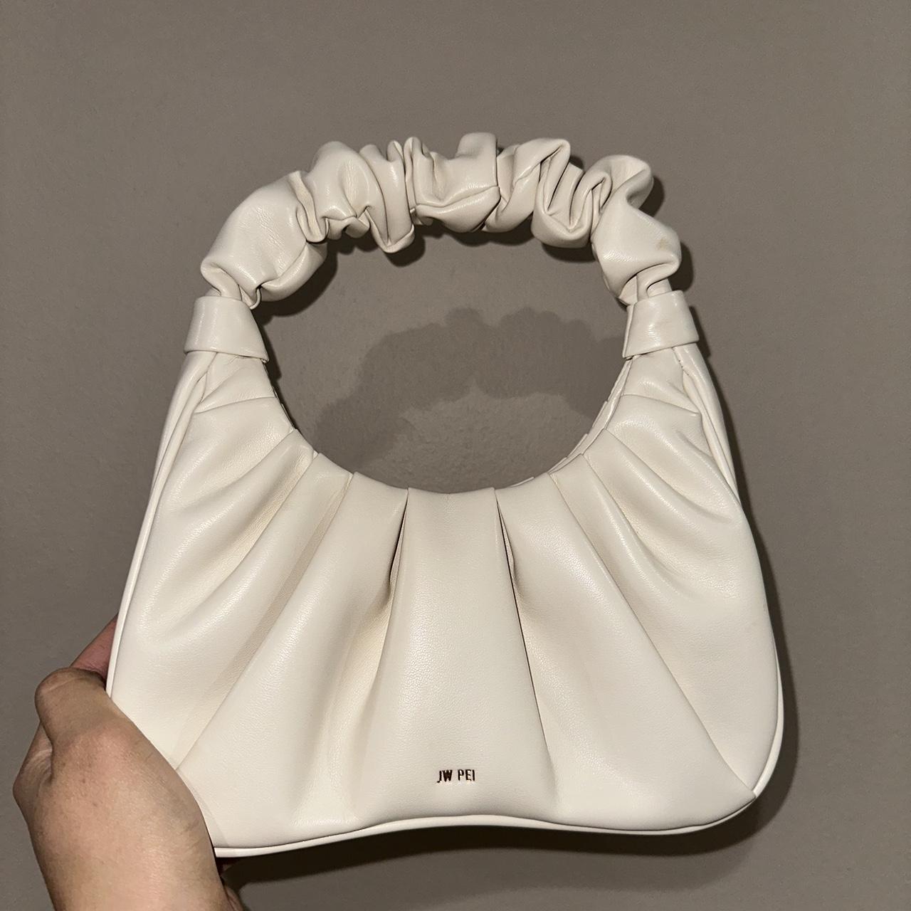 JW PEI Women's Gabbi Ruched Hobo Handbag Externally... - Depop