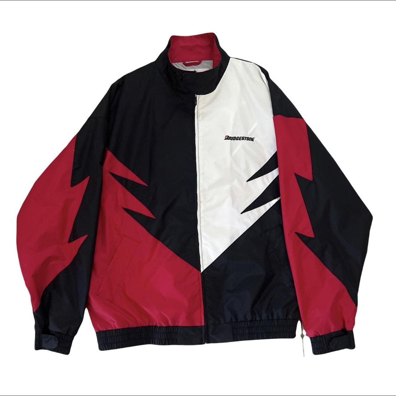 Speed Zone Race Gear Bridgestone Lightning Jacket... - Depop